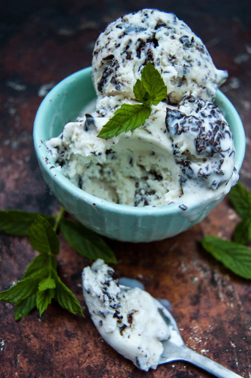 Real Mint Chocolate Ice Cream