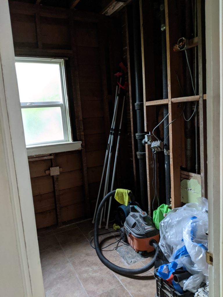 One Room Challenge Week 2: Bathroom Demolition! - DIY in PDX